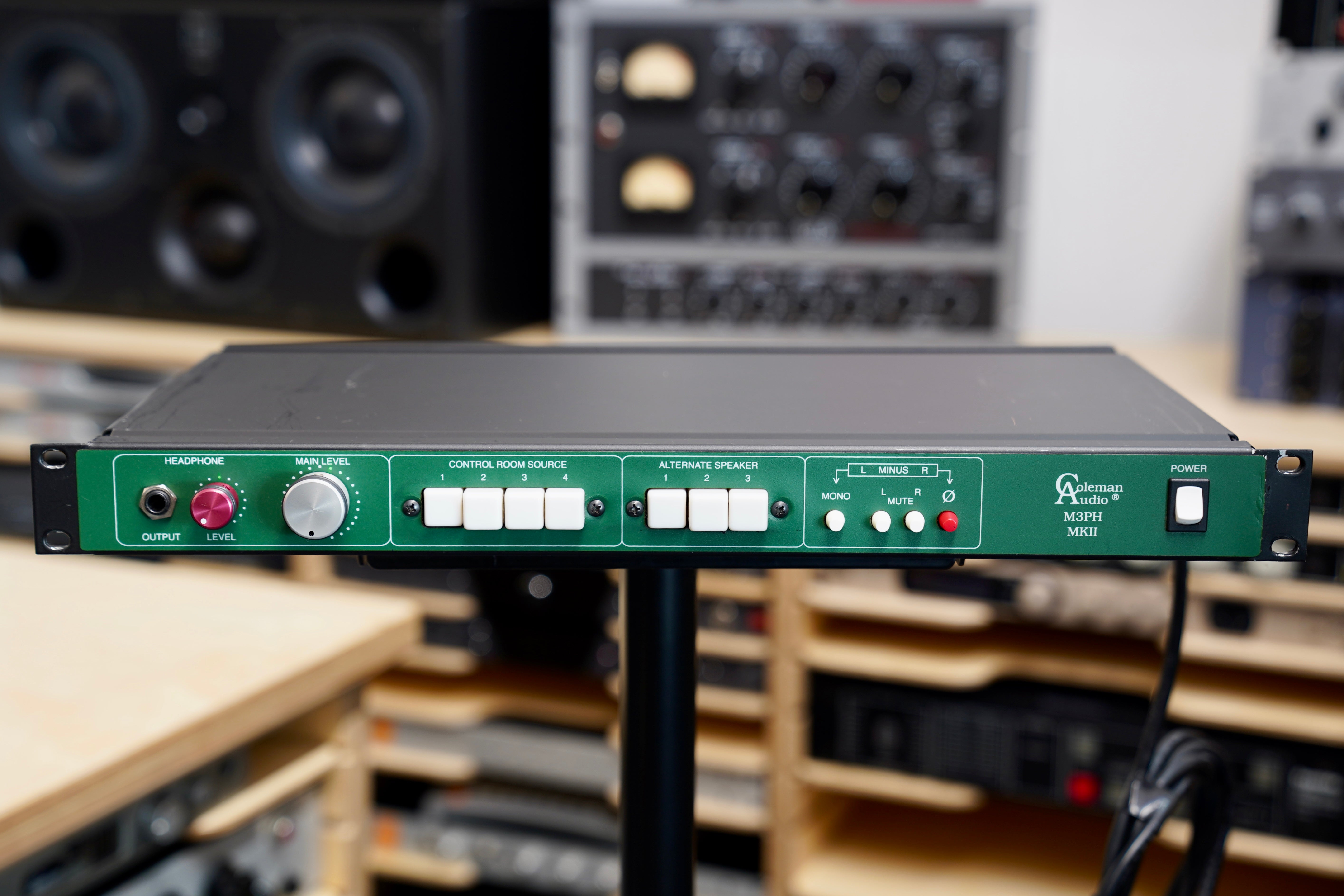 Coleman Audio M3PH MKII Passive Monitor Controller – Make Noise Pro Audio