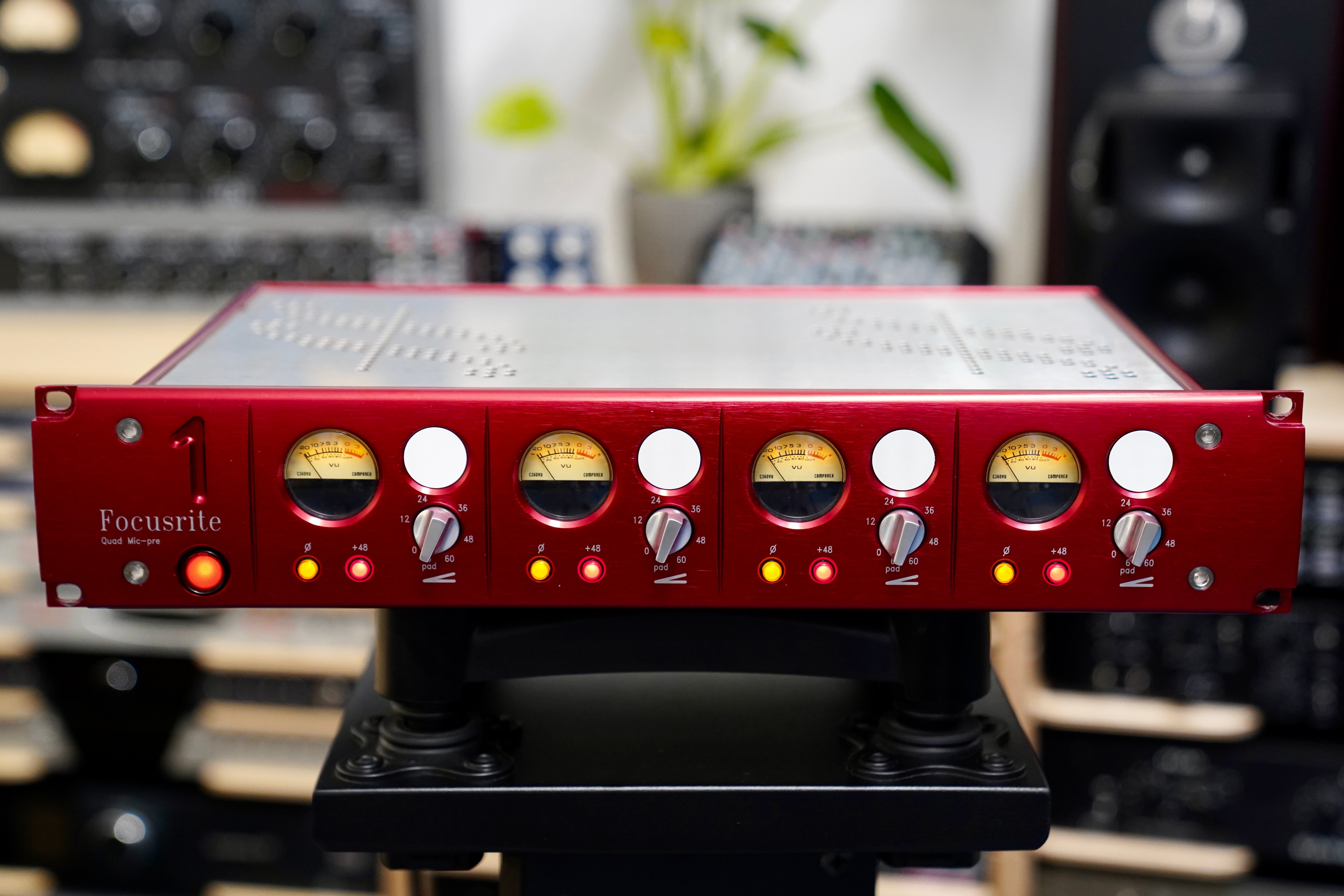 Focusrite Red 1 Four Channel Mic Pre – Make Noise Pro Audio