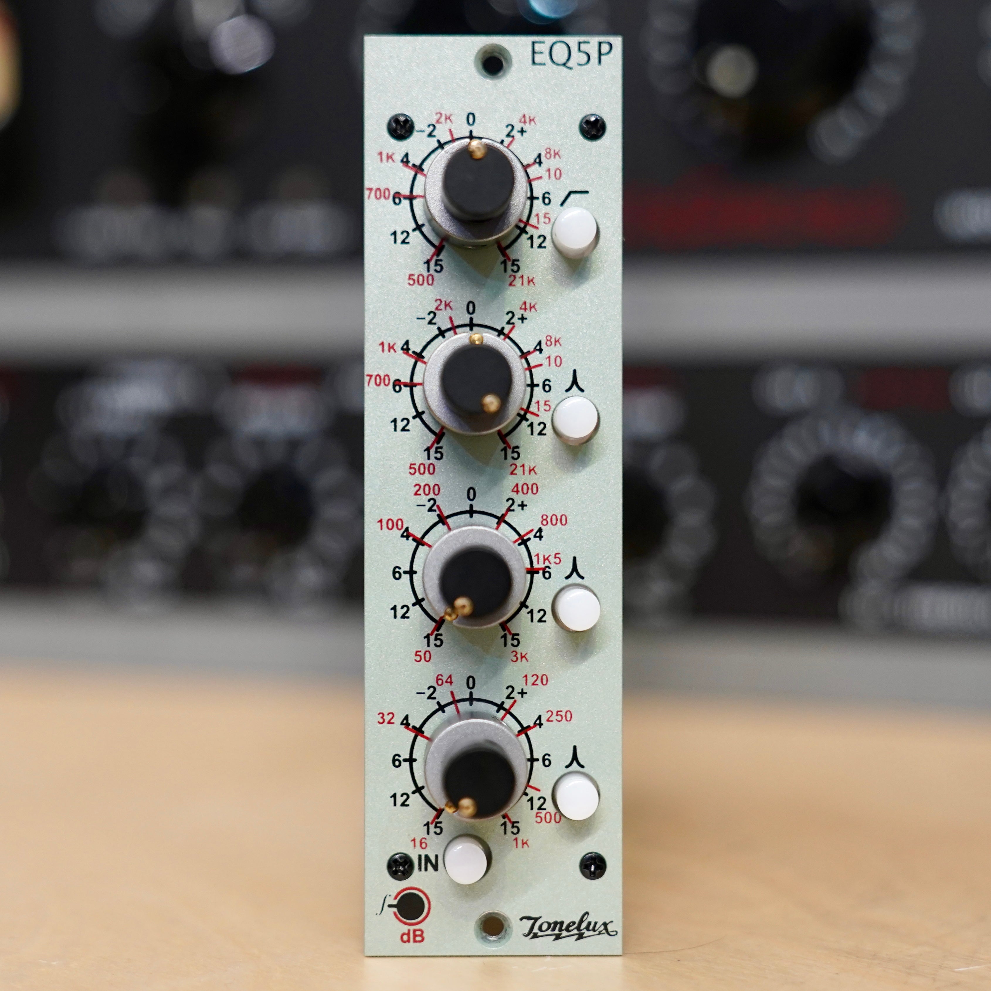 Tonelux EQ5P Discrete Parametric EQ – Make Noise Pro Audio