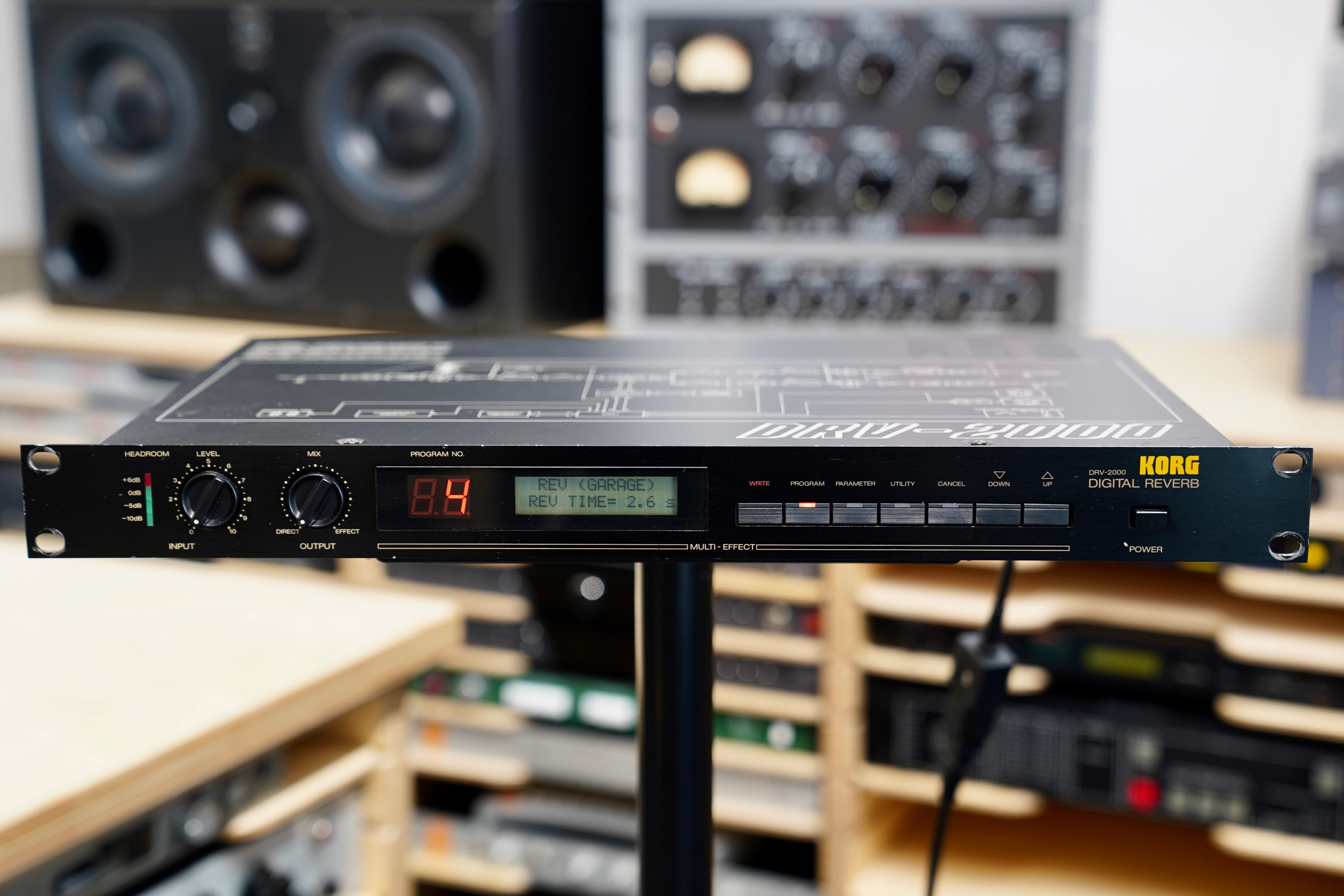 Korg DRV-2000 Digital Reverb – Make Noise Pro Audio