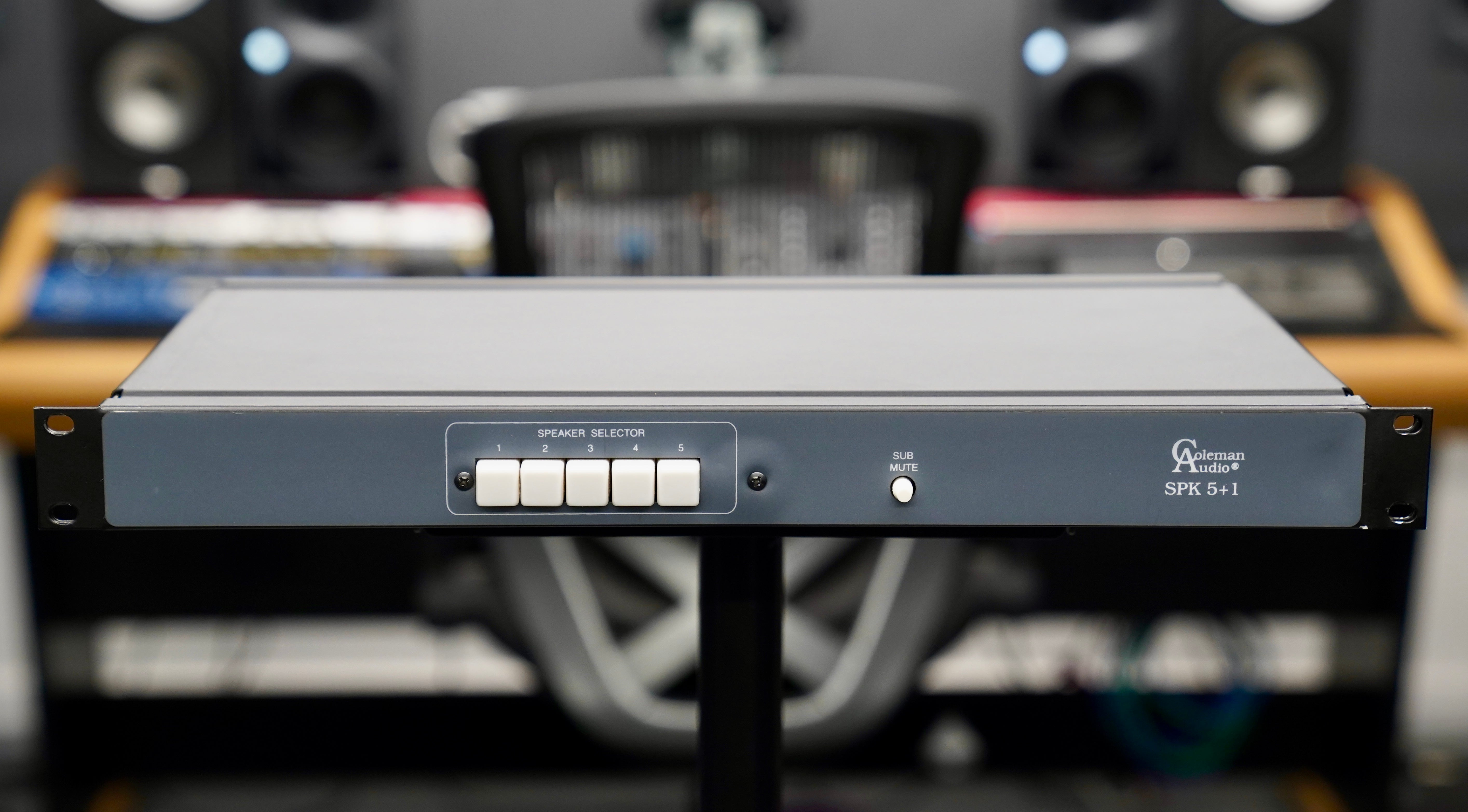 Coleman Audio SPK 5+1 Speaker Switcher – Make Noise Pro Audio