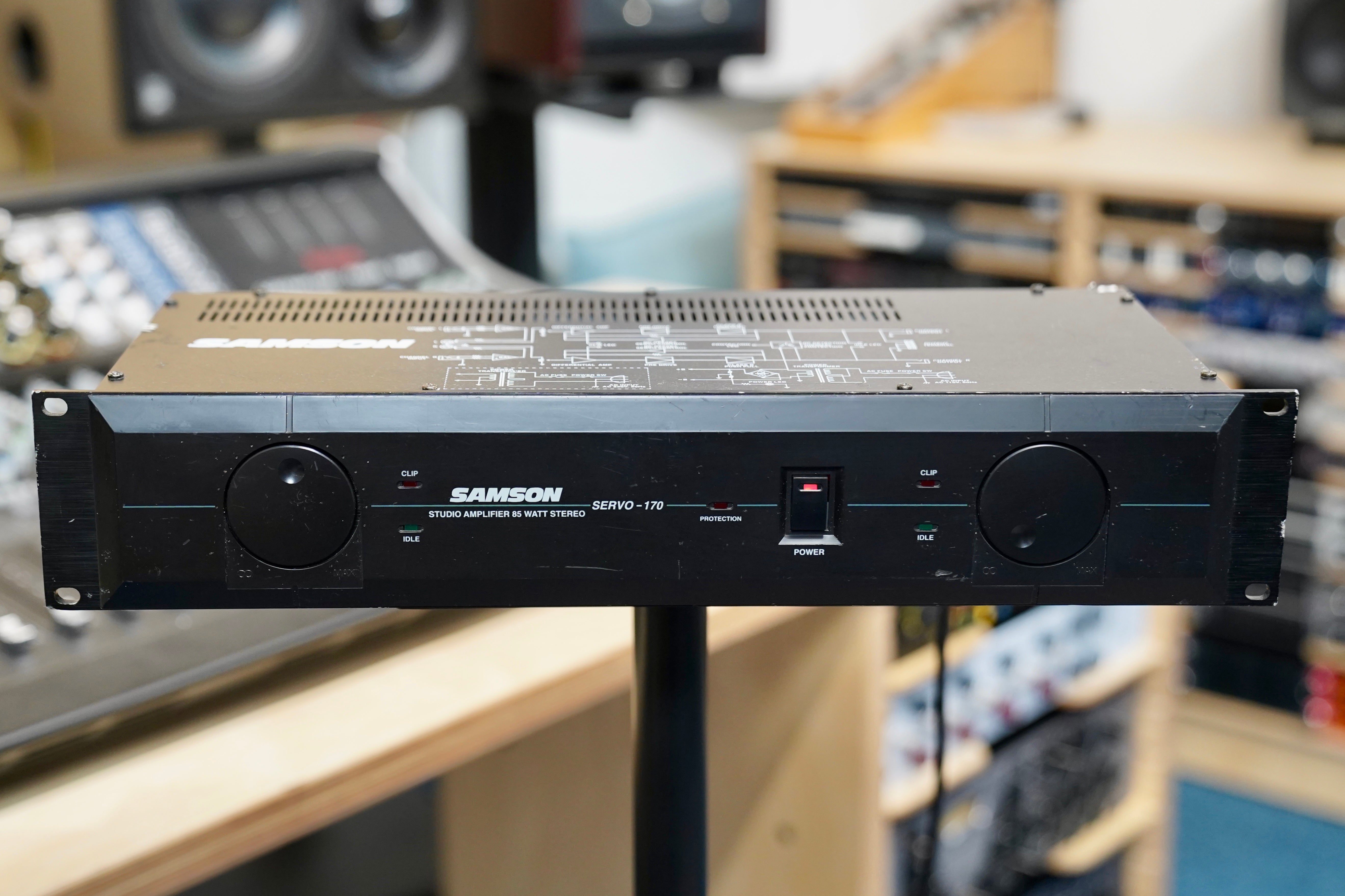 Samson Servo 170 Studio Power Amp – Make Noise Pro Audio