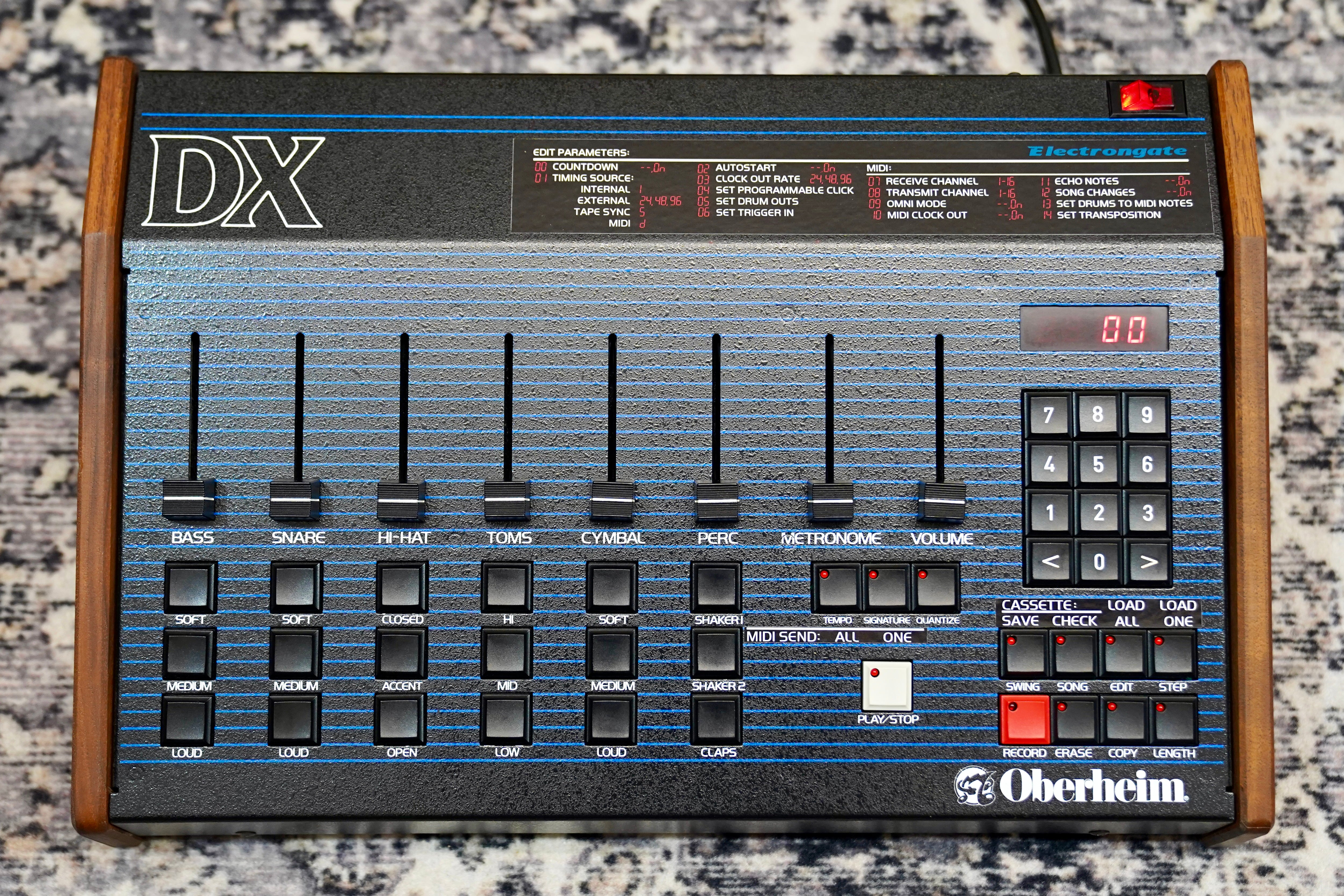 Oberheim DX 6-Voice Drum Machine – Make Noise Pro Audio