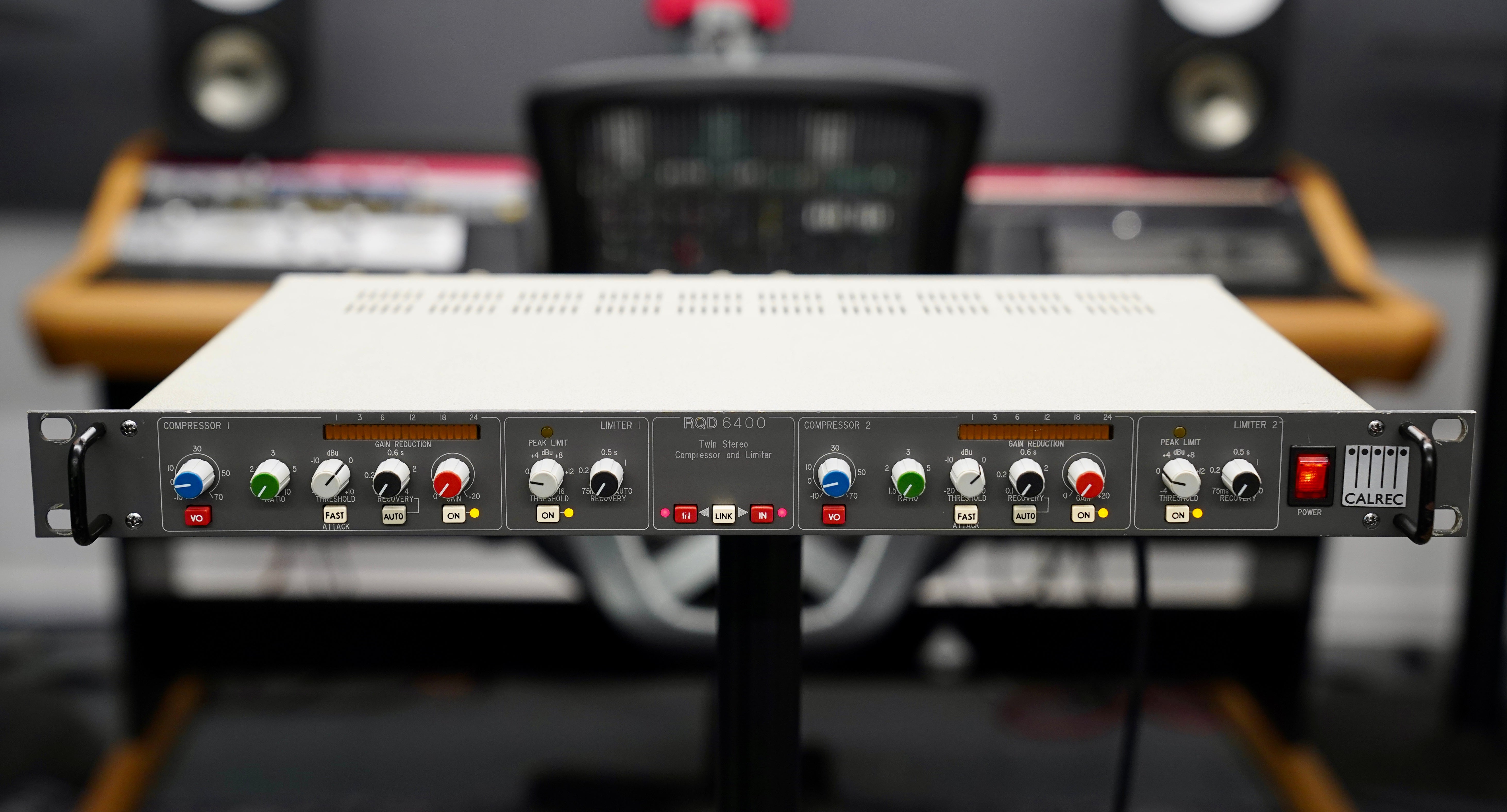 Calrec RQD 6400 Twin Stereo Compressor – Make Noise Pro Audio