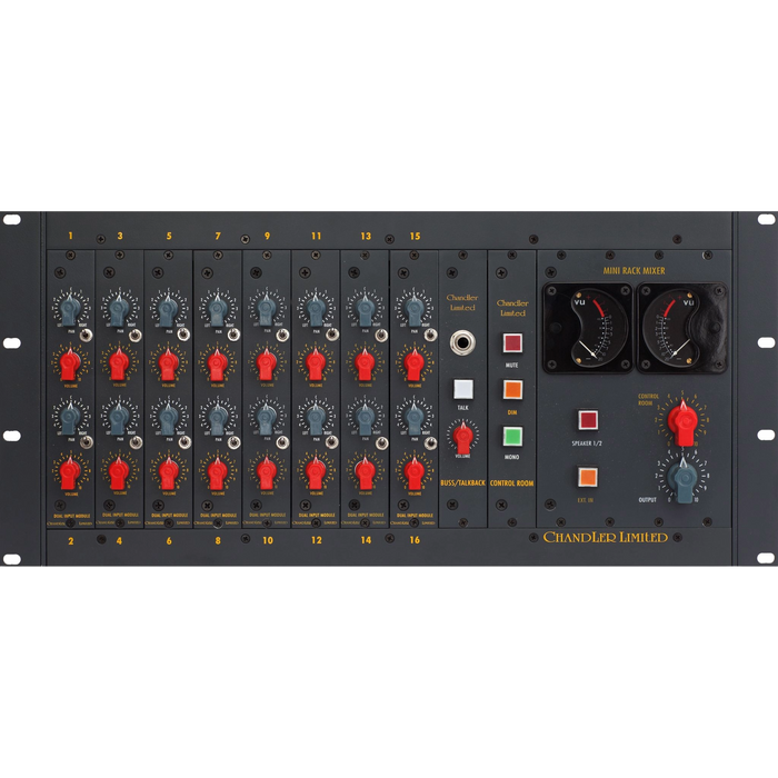 Chandler TG Mini Rack Mixer | Make Noise Pro Audio