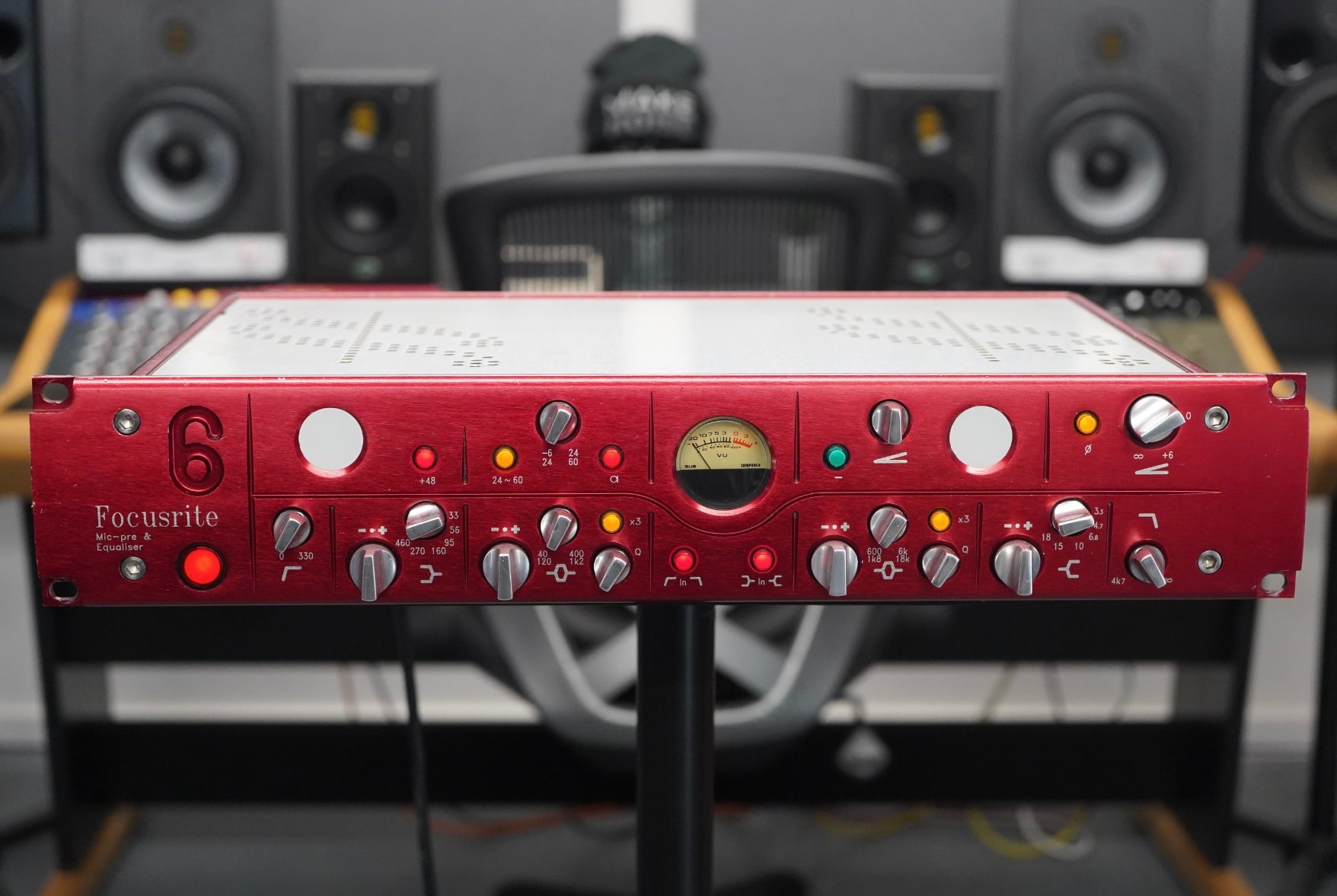Focusrite Red 6 Mic-pre & Equaliser – Make Noise Pro Audio