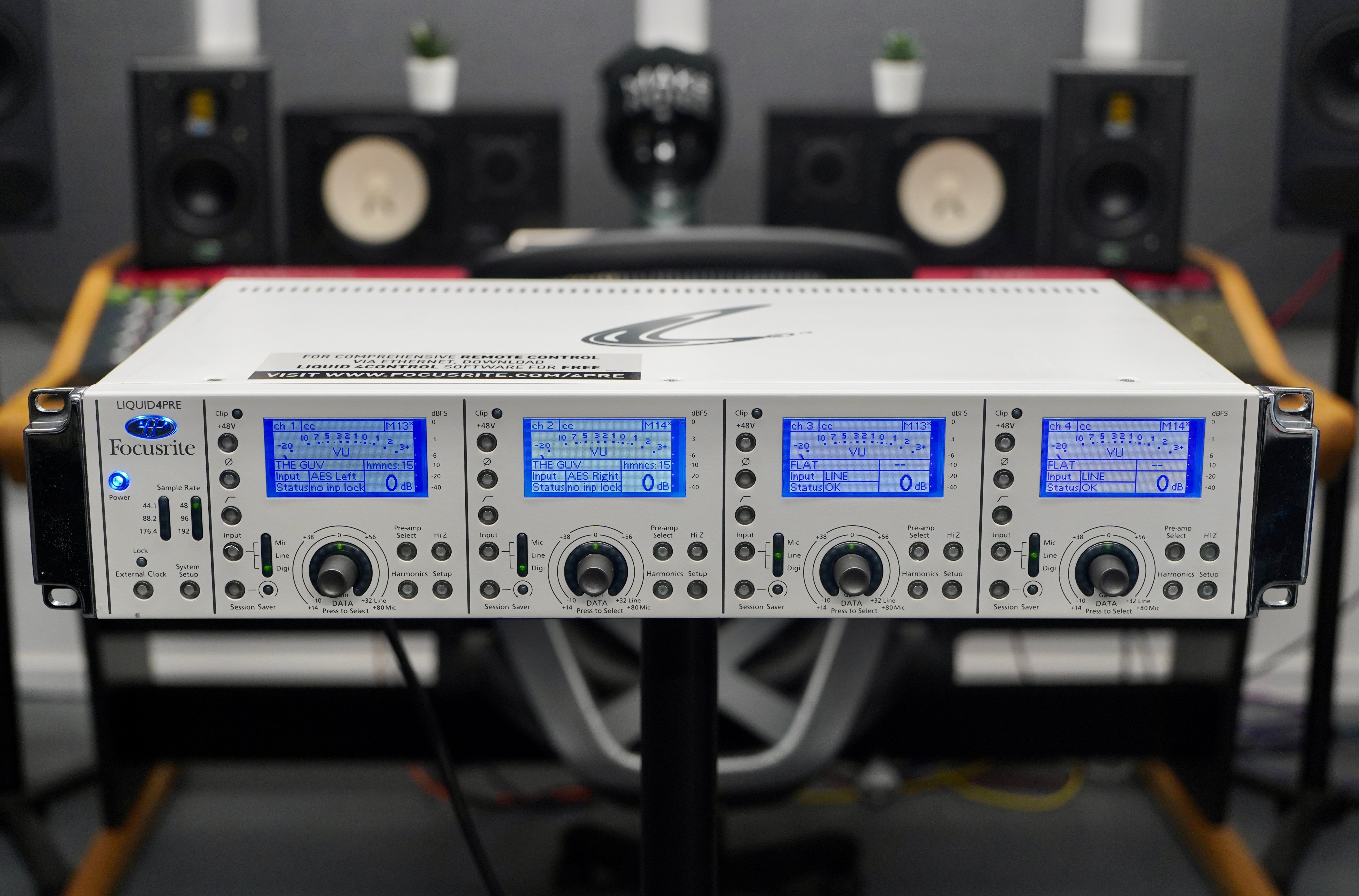 Focusrite Liquid 4 Pre – Make Noise Pro Audio