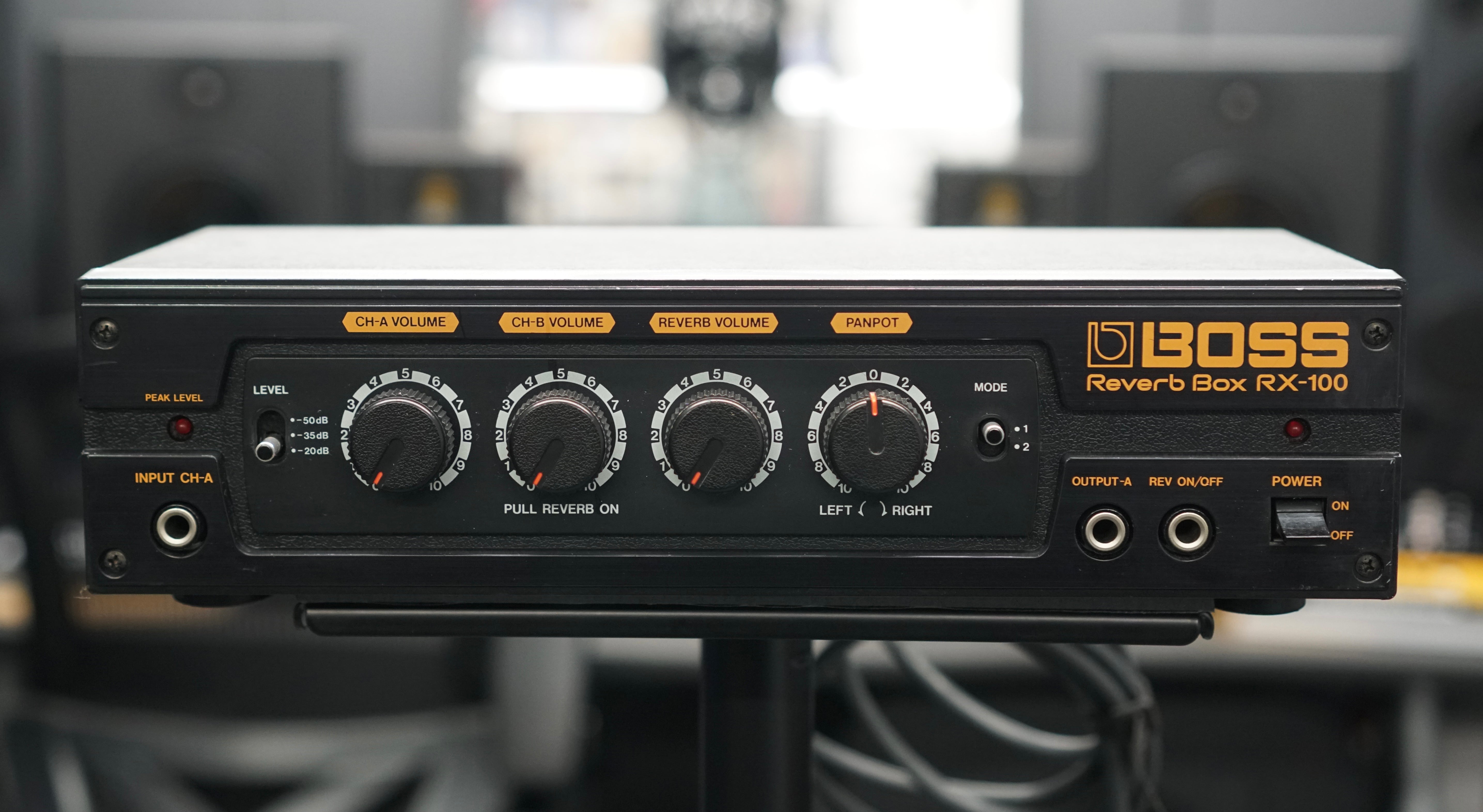 Boss Reverb Box RX-100 Spring Reverb – Make Noise Pro Audio