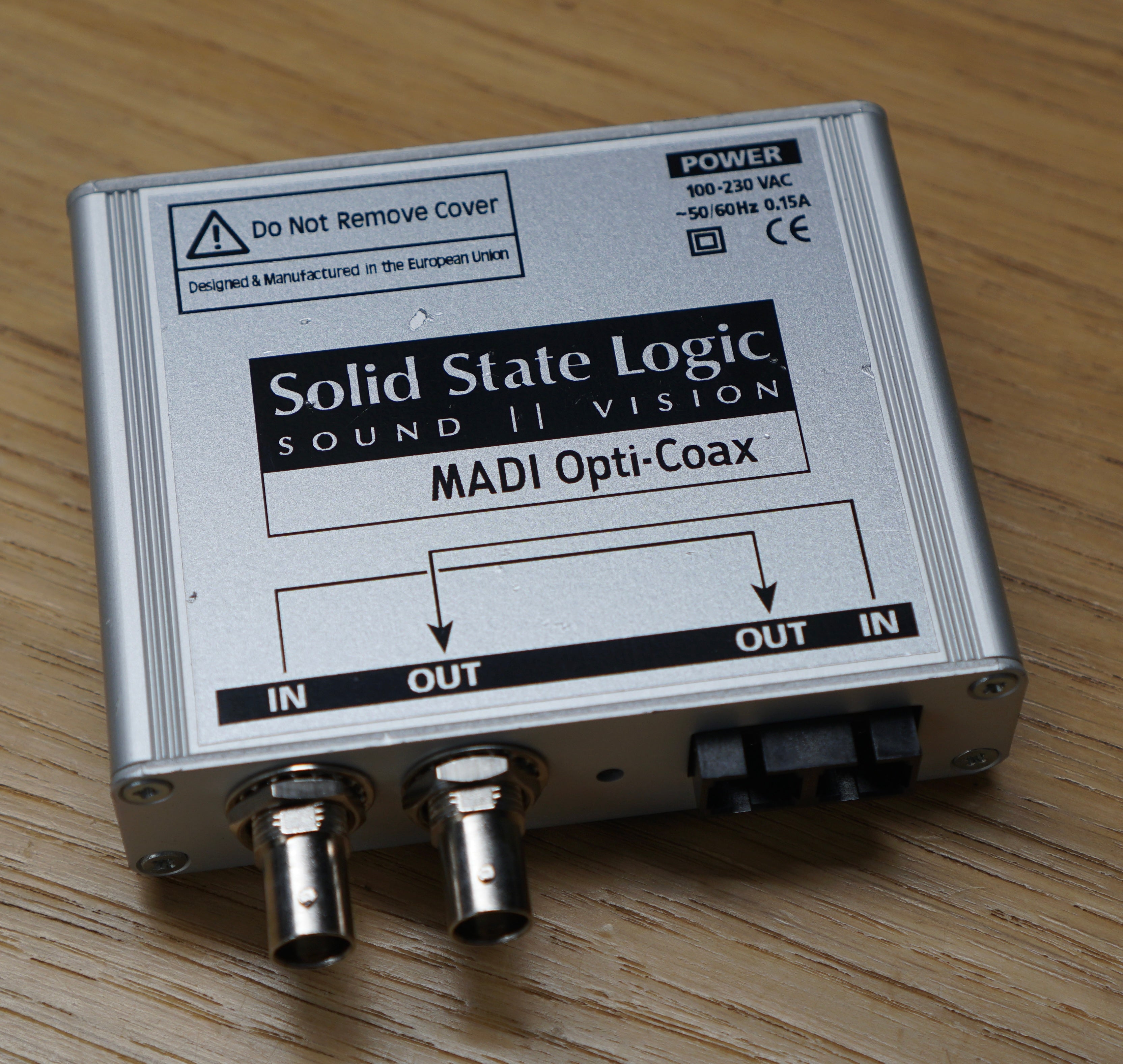 SSL MADI Opti-Coax – Make Noise Pro Audio