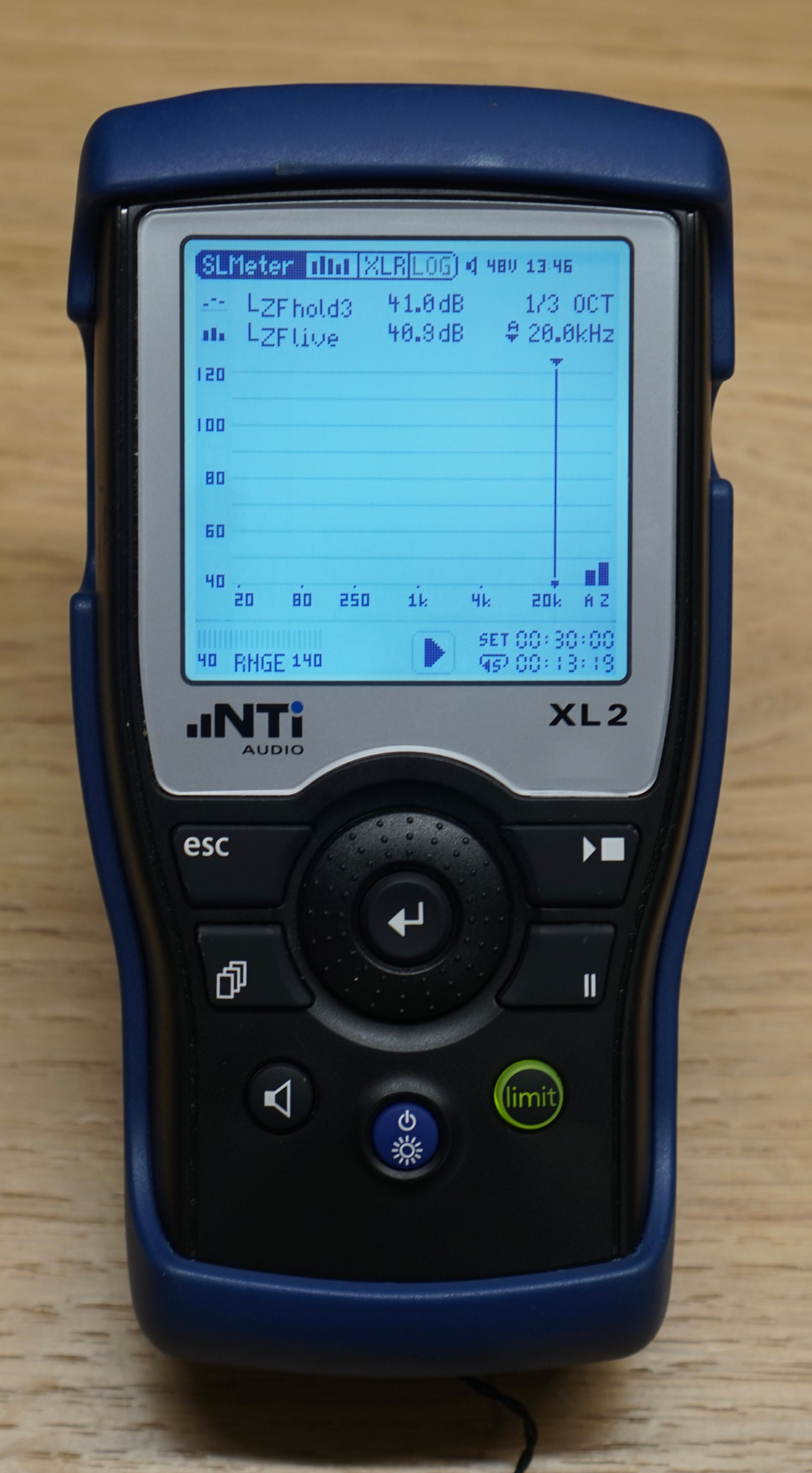 NTI XL2 Audio and Acoustic Analyzer – Make Noise Pro Audio