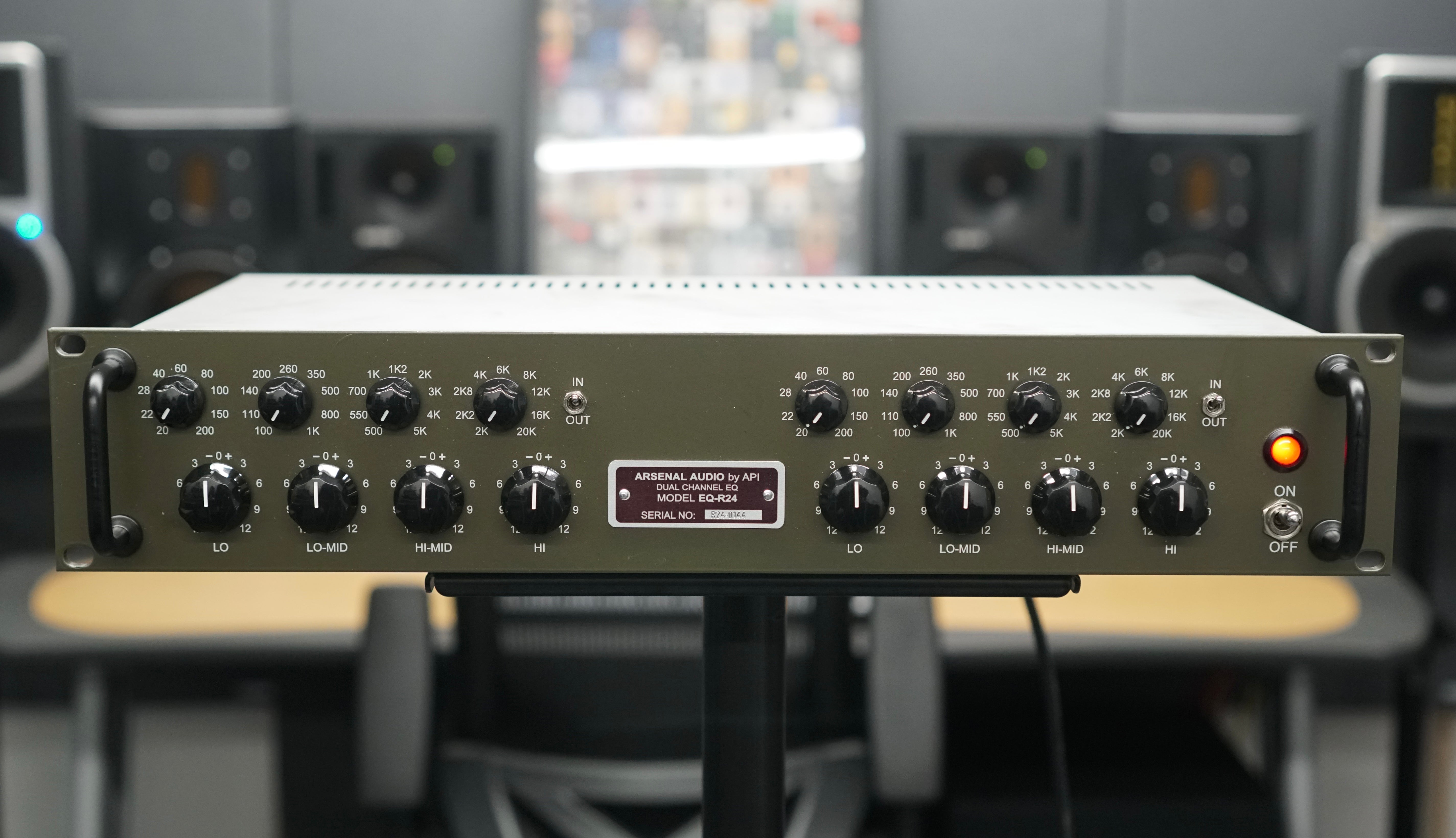 Arsenal Audio EQ-R24 Dual Channel EQ by API – Make Noise Pro Audio